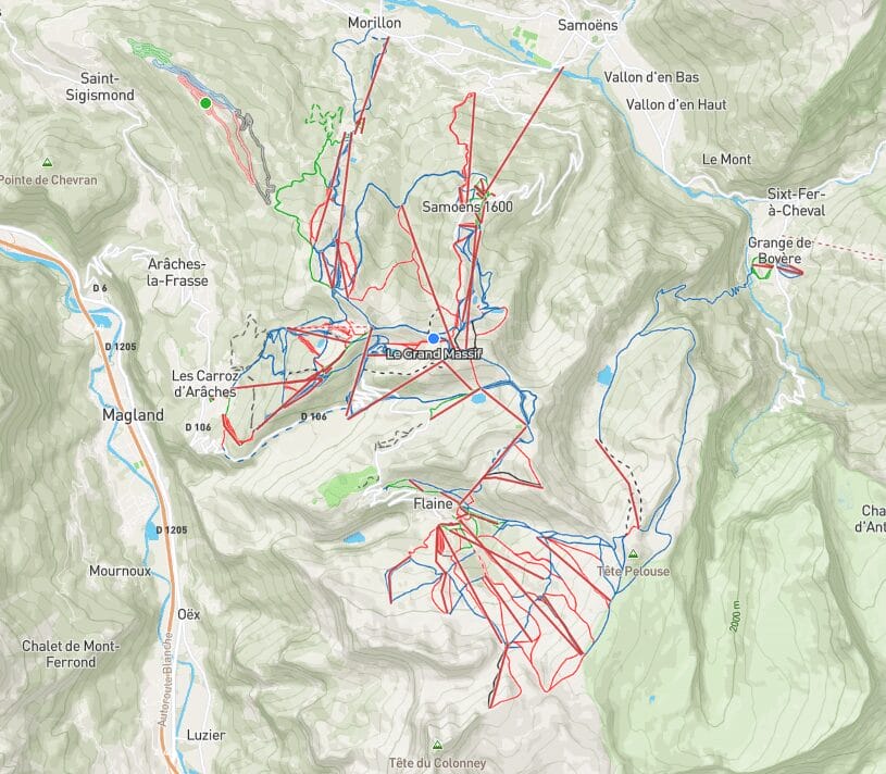 Altitude de Samoëns : station et domaines skiables - Alti-Mag